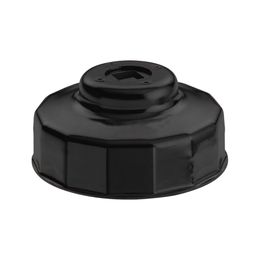 Facom Aufsetz-&Ouml;lfilterschl&uuml;ssel mit Kanten Antrieb Innenvierkant 10 mm (3/8") Filter &Oslash; 92 mm, 15-kant (D.141)