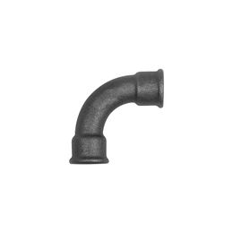 Riegler Bogen 2, 90&deg;, lang, Rp 3/4 i., Rp 3/4 i., Temperguss schwarz (TFB 2-34-S)