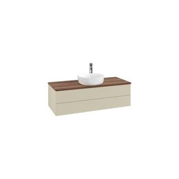 Villeroy & Boch V&B Waschtischunterschrank mit Frontstruktur, mit Beleuchtung Antao 120x36x50cm, HL, WBP w. wal, si Gr m Lac ; Villeroy & Boch (L21152HJ)