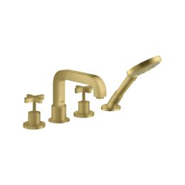Hansgrohe Fertigmontageset Axor Citterio 4-L-Fliese-Ar, m KrG, Roset., brush. br (39453950)