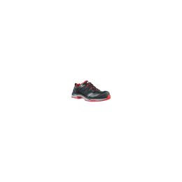 Sicherheitsschuh ULTRATRAIL BLACK Low Gr.42 schwarz/rot Leder ; ISM (64.620.0-42)