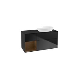 Villeroy & Boch V&B Waschtischunterschrank Wandbeleuchtung Finion 120cm, Pl bla m, Reg wal ven, bla m Lac ; Villeroy & Boch (GA42GNPD)