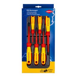 Knipex 00 20 12 V03 VDE Schraubendreher-Paket Phillips&reg; / Pozidriv&reg; 6-teilig )
