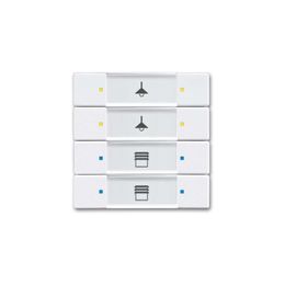 Busch-Jaeger Tastsensor 4/8fach Multifunktion 6127/02-84 ; busch_jaeger (2CKA006117A0212)