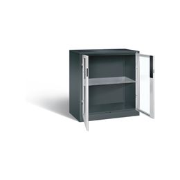 C+P Werkzeugschrank Acurado, H1000xB930xT500mm, Front Lichtgrau, Korpus Anthrazitgrau (8821-055) ; C + P M&ouml;belsysteme (8821-055|S10247)