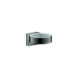 Grohe Halter Selection hd graphite, f&uuml;r Glas und, Seifenspender (41027A00)