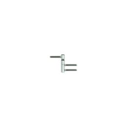 Simonswerk Einbohrband V 5450 Steigung b. 6mm DIN re. Stahl vernickelt f. gef&auml;lzte T&uuml;ren (5 0105101 01502)