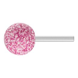 Pferd TOOLS STEEL Schleifstift Kugel &Oslash; 32x32 mm Schaft-&Oslash; 6 mm A24 f&uuml;r Stahl- und Stahlguss (31710252)