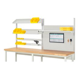 Rau System-Aufbau Komplettset 05, f&uuml;r Produktbreite 2500 mm, RAL7035/RAL7035 (EE-BW-KS-05-2500.12)