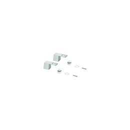 Grohe Griffpaar 48321 f&uuml;r Eurocube 3-L-WT-Batt. Mark. blau/rot supersteel (48321DC0)
