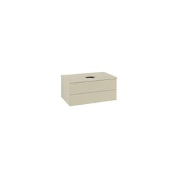 Villeroy & Boch V&B Waschtischunterschrank mit Frontstruktur Antao 80x36x50cm, WBP-farbe Lac, si Gr m Lac ; Villeroy & Boch (K19110HJ)
