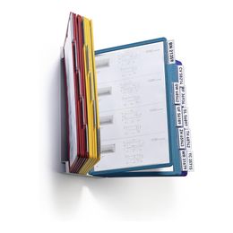 Durable Wandhalter VARIO Display System wall 20 Sichttafeln (551200)