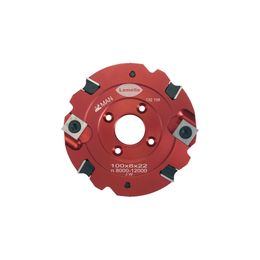 Lamello Nutfr&auml;ser, HW, 100 x 8 x 22, Z4+V4, WS, NL rot eloxiert, f&uuml;r Clamex S (132108)