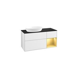 Villeroy & Boch V&B Waschtischunterschrank Wandbeleuchtung Finion 120cm, Pl b m, Rg gol m Lac, glo wh. Lac ; Villeroy & Boch (GA52HFGF)
