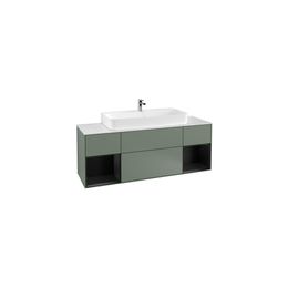 Villeroy & Boch V&B Waschtischunterschrank Wandbeleuchtung Finion 160cm, Reg bla m Lac, Olive Matt Lacquer ; Villeroy & Boch (G211PDGM)