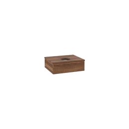 Villeroy & Boch V&B Waschtischunterschrank mit Frontstruktur Antao 60x19x50cm, WBP-farbe w. wal, w. walnut ; Villeroy & Boch (K07112HM)