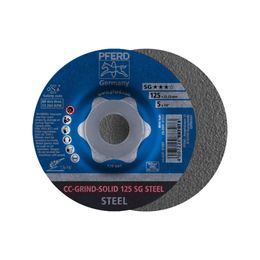 Pferd Schleifscheibe CC-Grind Solid Steel 125mm (64185125)