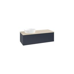 Villeroy & Boch V&B Waschtischunterschrank ohne Frontstruktur, mit Beleuchtung Antao 120x36x50cm, WBP botti., md bl. m Lac ; Villeroy & Boch (L33013HG)