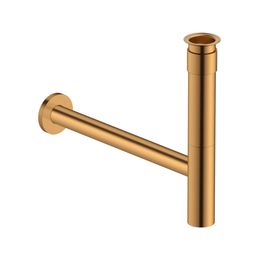 Duravit Design-Siphon f&uuml;r Waschtische, Bronze geb&uuml;rstet (0050360400)