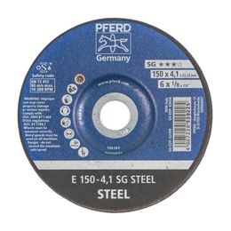 Pferd Schruppschleifscheibe SG-STEEL, Scheiben-⌀xScheibenbreite: 150X4 mm (4007220529225)
