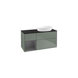 Villeroy & Boch V&B Waschtischunterschrank Wandbeleuchtung Finion 120cm, Pl b m, Rg A m Lac, Oli. m Lac ; Villeroy & Boch (GA42GKGM)