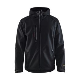 BLAKL&Auml;DER Blakl&auml;der Softshell Jacke, schwarz / silber, Unisex-Gr&ouml;&szlig;e: 2XL (494925179992XXL)