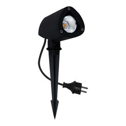 MEGATRON LED-Gartenleuchte mit Erdspie&szlig; 3000K MT70801)