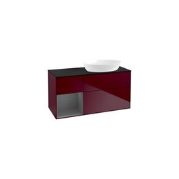 Villeroy & Boch V&B Waschtischunterschrank Wandbeleuchtung Finion 120cm, Pl b m, Reg Anthrac. m Lac, Peo m ; Villeroy & Boch (GA42GKHB)