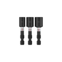 Bosch PRO Nutsetter Impact Set , 1/4" x 50 mm, 5/16" x 50 mm, 3/8" x 50 mm, 3-tlg. (2608521U65)