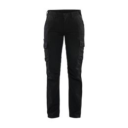 BLAKL&Auml;DER BLAKL&Auml;DER Damen-Bundhose Industrie Stretch, schwarz, Konfektionsgr&ouml;&szlig;e DE: 46 (714418329900C46)
