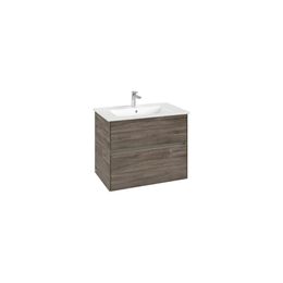Villeroy & Boch V&B Waschtischunterschrank Collaro 76,1x61x48cm, WT mi, LED 5,5W, st. Oa ; Villeroy & Boch (C144B0RK)