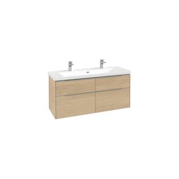 Villeroy & Boch V&B Waschtischunterschrank Subway 3.0 127,2x57,6x47,8cm, m LE/Gr AL g, Nord Oa ; Villeroy & Boch (C602L0VJ)