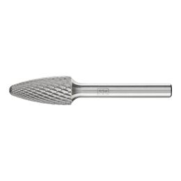 Pferd TOOLS Hartmetall Fr&auml;sstift Rundbogen RBF &Oslash; 12x25 mm Schaft-&Oslash; 6 mm Z4 universal mittel fein (21117846)