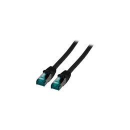 EFB Elektronik EFB-Elektronik Patchkabel Cat.6A S/FTP RJ45 EC6000A 2m sw (MK6001.2B)