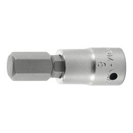 HOLEX 6-kant-Schraubendreher-Einsatz 1/4" kurz 8 mm (631720 8)