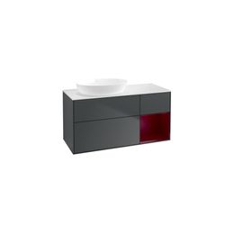 Villeroy & Boch V&B Waschtischunterschrank Wandbeleuchtung Finion 120cm, Pl w m, Rg Peo m La, md bl. m Lac ; Villeroy & Boch (GA51HBHG)