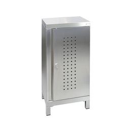 Stumpf Edelstahl-Umweltschrank Cabinox, 900x450x400mm, Sockelf&uuml;&szlig;e ; Stumpf Metall (470-031-10)