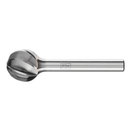 Pferd TOOLS Hartmetall Hochleistungsfr&auml;sstift ALU Kugel KUD &Oslash; 16x14mm Schaft-&Oslash; 6mm f&uuml;r Alu/NE Metalle (21112978)