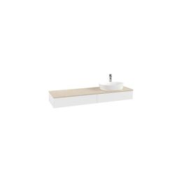 Villeroy & Boch V&B Waschtischunterschrank ohne Frontstruktur -Beleuchtung Antao 160x50cm, HL, WBP botti., wh. m Lac ; Villeroy & Boch (L16053MT)