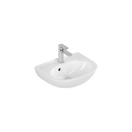 Villeroy & Boch V&B Handwaschbecken O.Novo 45x36cm, ov., Hahnl. mit &Uuml;berlauf, wei&szlig; ; Villeroy & Boch (43404501)
