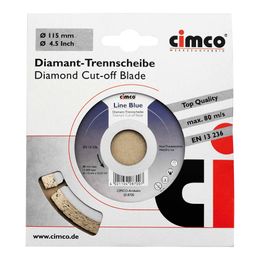 CIMCO Diamanttrennscheibe D=125mm 208702)