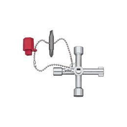 wiha Schaltschrankschl&uuml;ssel Kreuz-Form (36114)