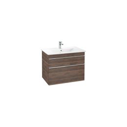 Villeroy & Boch V&B Waschtischunterschrank VENTICELLO 75,3x59x50,2cm, Griff Chrom, arizona oak ; Villeroy & Boch (A92501VH)