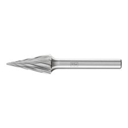 Pferd TOOLS Hartmetall Fr&auml;sstift Spitzkegel SKM &Oslash; 12x25 mm Schaft-&Oslash; 6 mm Z1 universal grob (21115216)