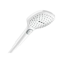 Hansgrohe Handbrause Raindance Select E 120 Brausekopf 120mm, 3jet, mattwei&szlig; (26520700)