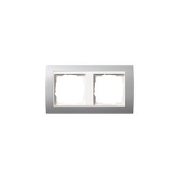 GIRA Abdeckrahmen 2f.alu f&uuml;r rws Event 0212326)