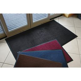 Coba Schmutzfangmatte f&uuml;r innen, Flor aus PP, LxB 900 x 600 mm, VE 2 Stk, blau