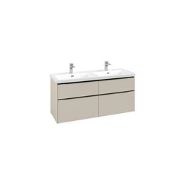 Villeroy & Boch V&B Waschtischunterschrank Subway 3.0 127,2x56,6x47,8cm, o LE/Gr vo b, ca Gr ; Villeroy & Boch (C56801VN)