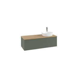 Villeroy & Boch V&B Waschtischunterschrank mit Frontstruktur, mit Beleuchtung Antao 120x36x50cm, HL, WBP hon. Oa, le g. m La ; Villeroy & Boch (L34151HL)