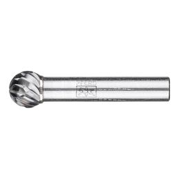 Pferd TOOLS Hartmetall Hochleistungsfr&auml;sstift CAST Kugel KUD &Oslash; 12x10mm Schaft-&Oslash; 8 mm f&uuml;r Gu&szlig;eisen (21112885)